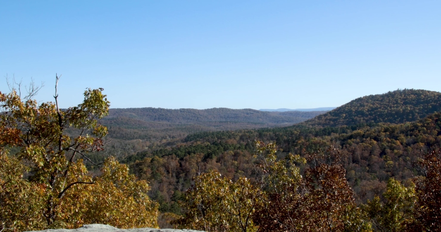 ozark mountains devil’s knob-devil's backbone natural Stock Footage ...