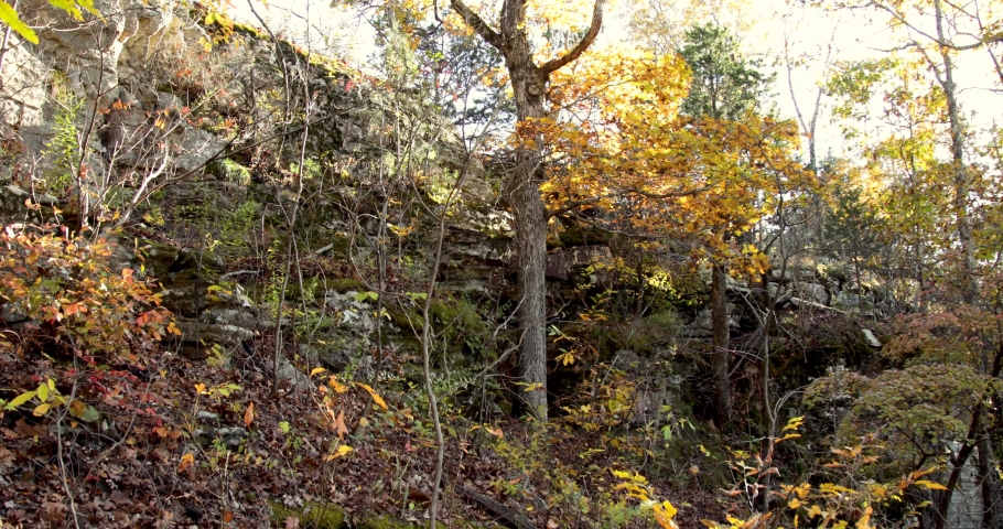 ozark mountains devil’s knob-devil's backbone natural Stock Footage ...