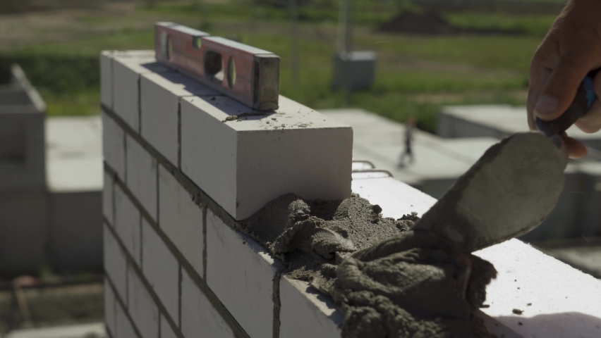 Brick wall object backgrounds Stock Video Footage - 4K and HD Video ...