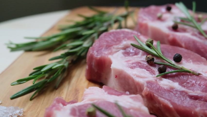 Roasted Lamb Top View Stock Video Footage - 4K and HD Video Clips ...