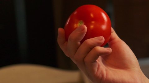 hand squishing tomato Stock Footage Video (100% Royalty-free) 2485859 ...
