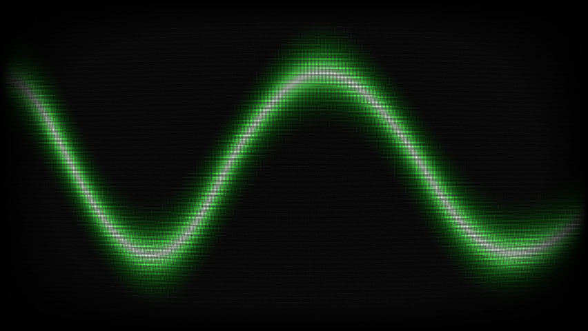 moving sine wave waveform smooth frequencies Stock Footage Video (100% ...