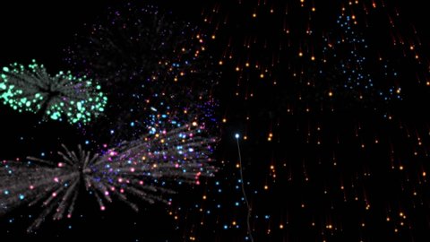 Digital Animation 4th July Text American Stock Footage Video (100% Royalty-free) 1032132164 ...