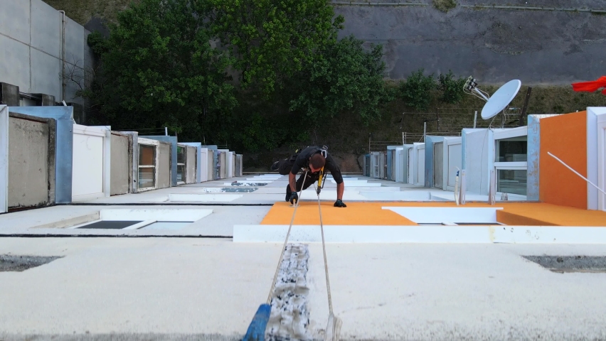 Working at height sign Stock Video Footage - 4K and HD Video Clips ...