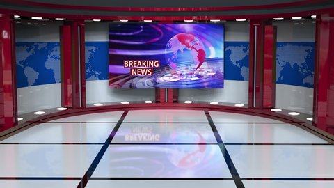 virtual set design made using 3d Stock Footage Video (100% Royalty-free ...