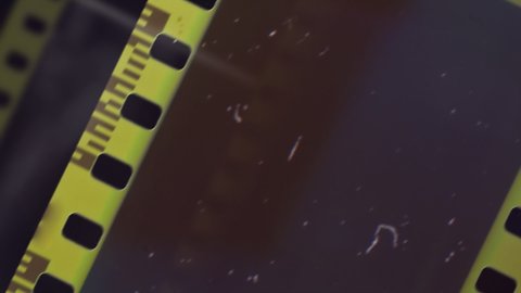 Vintage Film Strip Effect Film Noise Stock Footage Video (100% Royalty ...