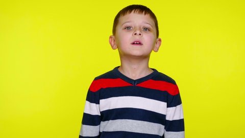 Kid saying yes Stock Video Footage - 4K and HD Video Clips | Shutterstock
