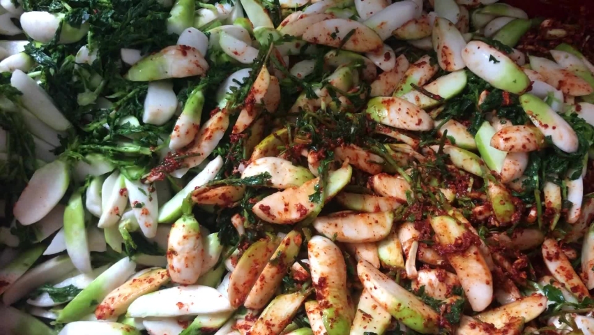 Turnip kimchi Stock Video Footage - 4K and HD Video Clips | Shutterstock