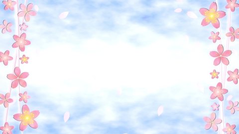 2d hand drawn animation floral background Stock Footage Video (100% ...