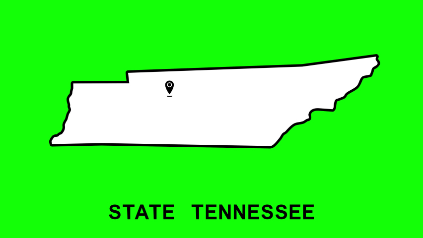 Tennessee State Shape Stock Video Footage - 4K and HD Video Clips ...