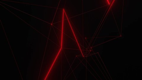 Plexus Abstract Network Science Motion Background Stock Footage Video (100% Royalty-free ...
