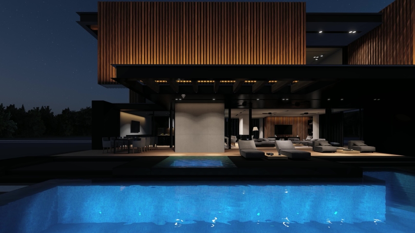 4k Video Rendering of Modern Stock Footage Video (100% Royalty-free ...