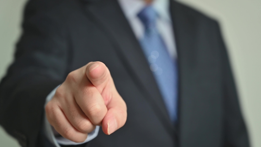 Boss Giving Order Firing Employee Angry Stock Footage Video (100% ...