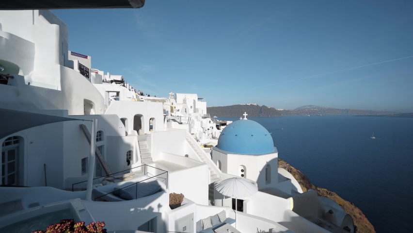 Santorini Window View Stock Video Footage - 4K and HD Video Clips ...