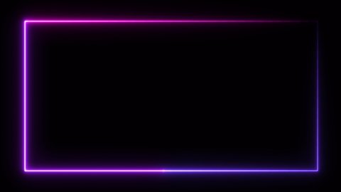 Neon Glowing Lighting Colors Seamless Loop Stock Footage Video (100% ...