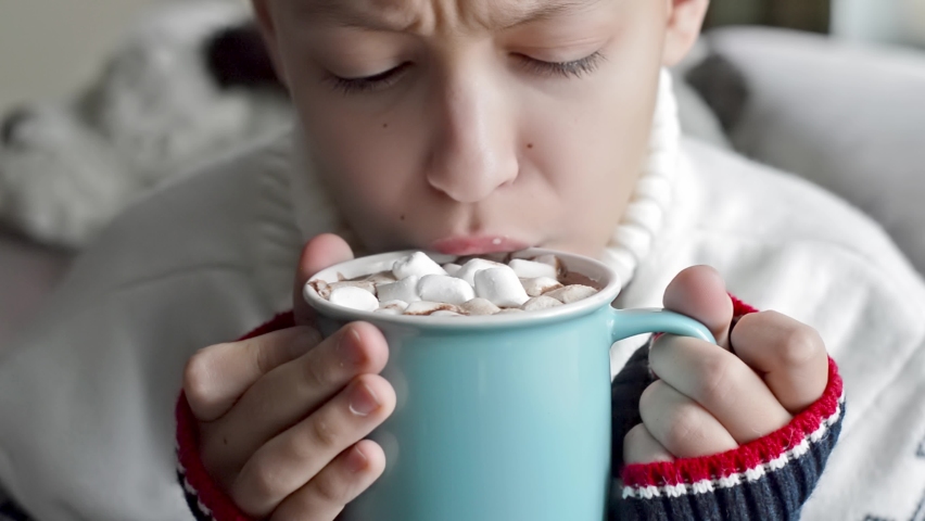 498 Kids Drinking Hot Chocolate Stock Video Footage - 4K and HD Video ...