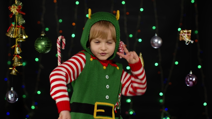 Christmas Elf Face Stock Video Footage - 4K and HD Video Clips ...