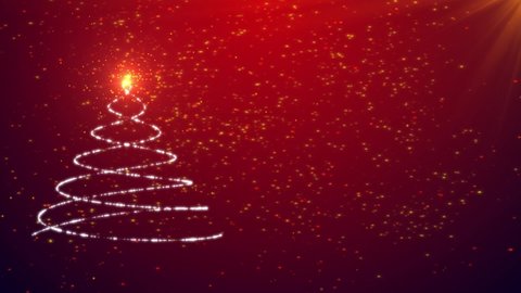 Christmas Tree Modern Animation 2021 Stock Footage Video (100% Royalty ...