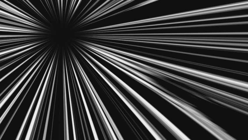 animated speed lines looping alpha channel Stock Footage Video (100% ...