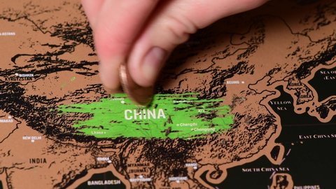 Scratch world map Stock Video Footage - 4K and HD Video Clips ...