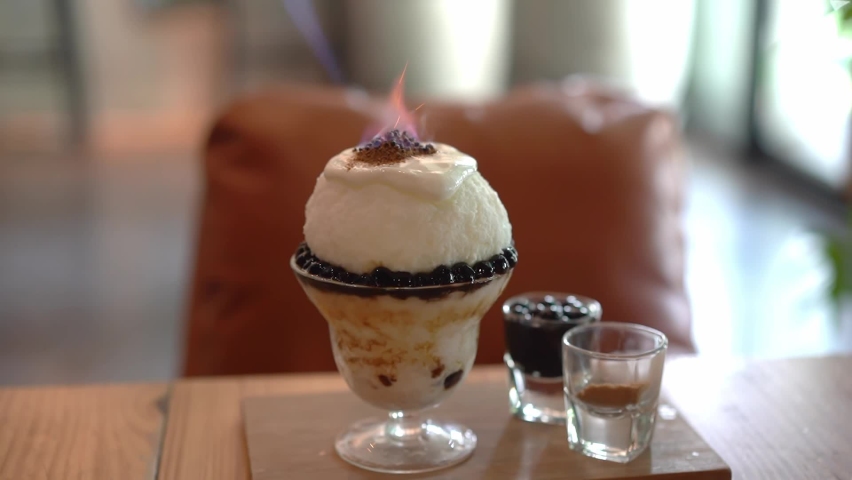 Ice Cream On Fire Stock Video Footage - 4K and HD Video Clips ...