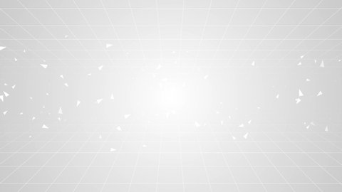 3d 4k Abstract Triangles Grid Lines Stock Footage Video (100% Royalty ...