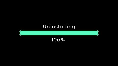 50 Futuristic Uninstalling Progress Bar On Stock Illustration ...
