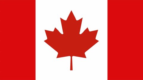 Canada Vector Flag Vector Illustration Stock Vector (Royalty Free ...