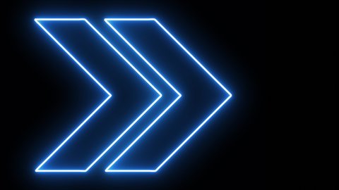 Abstract Seamless Looped Animation Neon Glowing Stock Footage Video ...