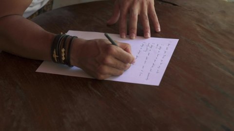 Dramatic Pencil Tapping Stock Footage Video (100% Royalty-free ...