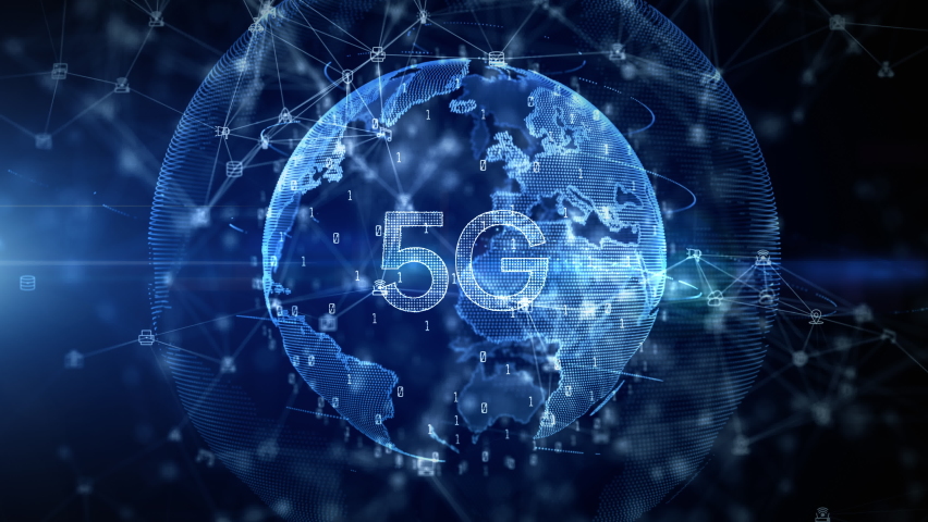 5g high speed connection internet things Stock Footage Video (100% ...