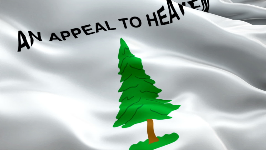 3 Battle pine tree flags Stock Video Footage - 4K and HD Video Clips ...