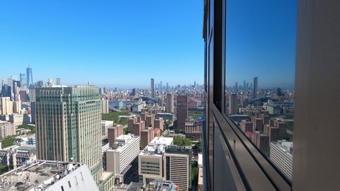 New York City View Manhattan Brooklyn Stock Footage Video (100% Royalty ...