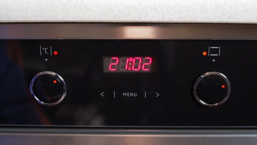 digital clock oven countdown Stock Footage Video (100% Royalty-free ...