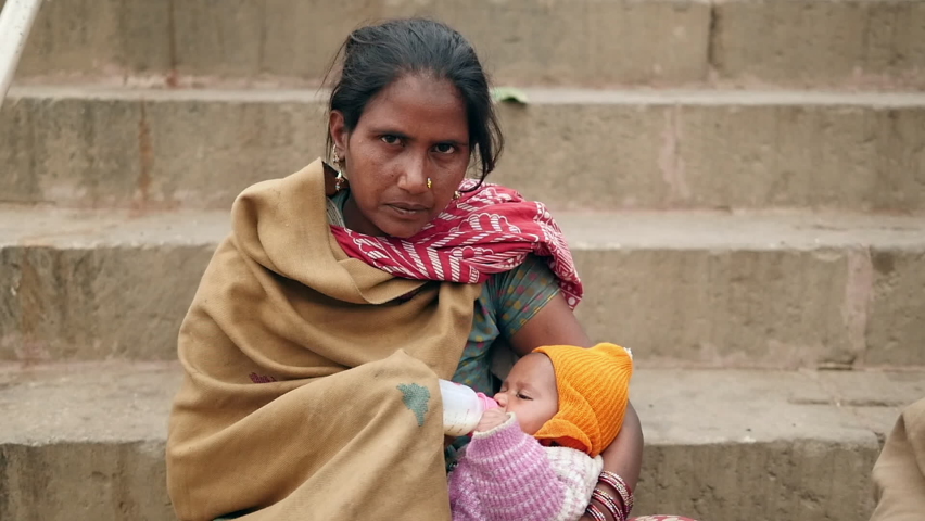 Poor indian mother baby Stock Video Footage - 4K and HD Video Clips ...