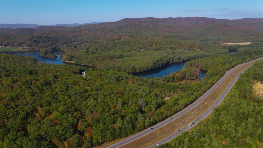 interstate highway 93 exit 23 pemigewasset Stock Footage Video (100% ...