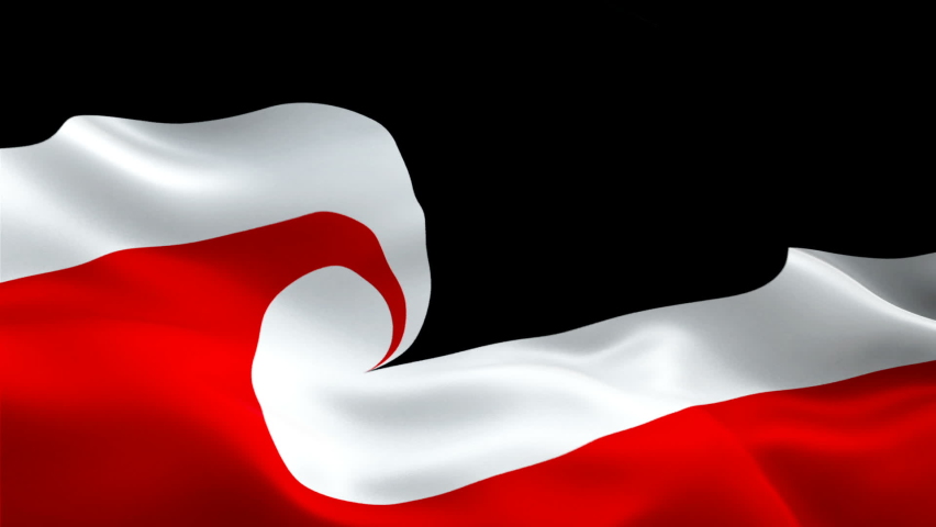 National Maori Flag Stock Video Footage - 4K and HD Video Clips ...