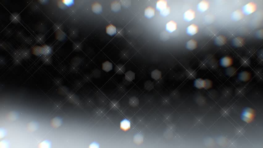 Falling Silver Glitter Slowly. Stock Footage Video (100% Royalty-free ...