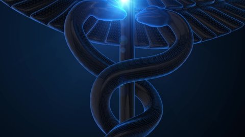 Aesculap Staff Medical Symbol Animated Different 库存影片视频（100% 免版税 ...
