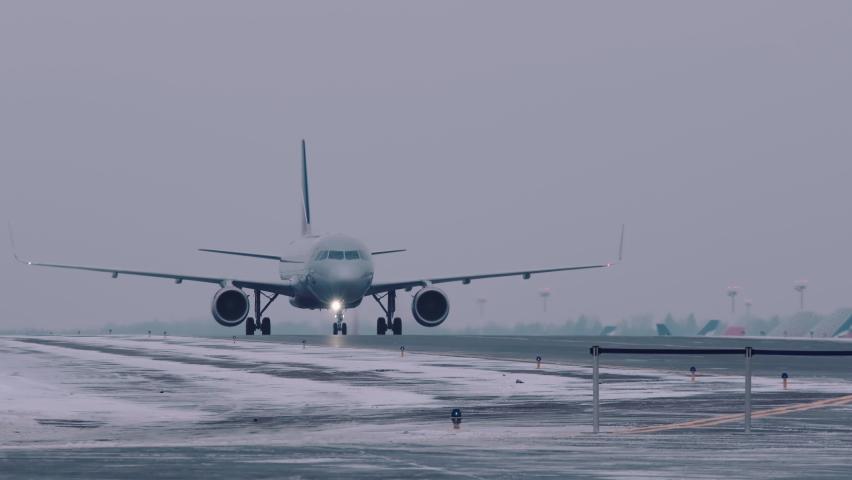 Airbus front view Stock Video Footage - 4K and HD Video Clips ...