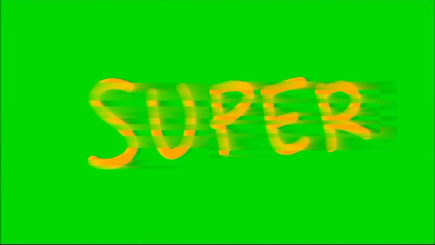 Animated happy birthday text with green screen background, birthday ...