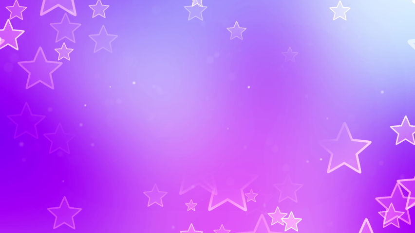 beautiful modern floating stars frame background Stock Footage Video ...