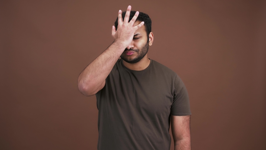 Man slapping head Stock Video Footage - 4K and HD Video Clips ...