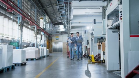 Production Line Automobile Industry Production Workshop Stock Photo ...