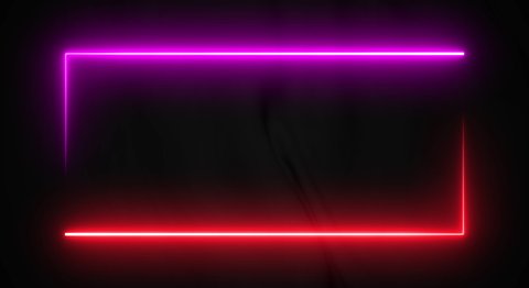 Luz de neón animada sobre fondo: video de stock (totalmente libre de ...