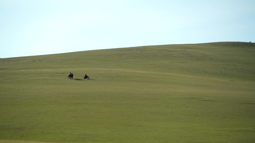 Central Asian Steppes Stock Video Footage - 4K and HD Video Clips ...