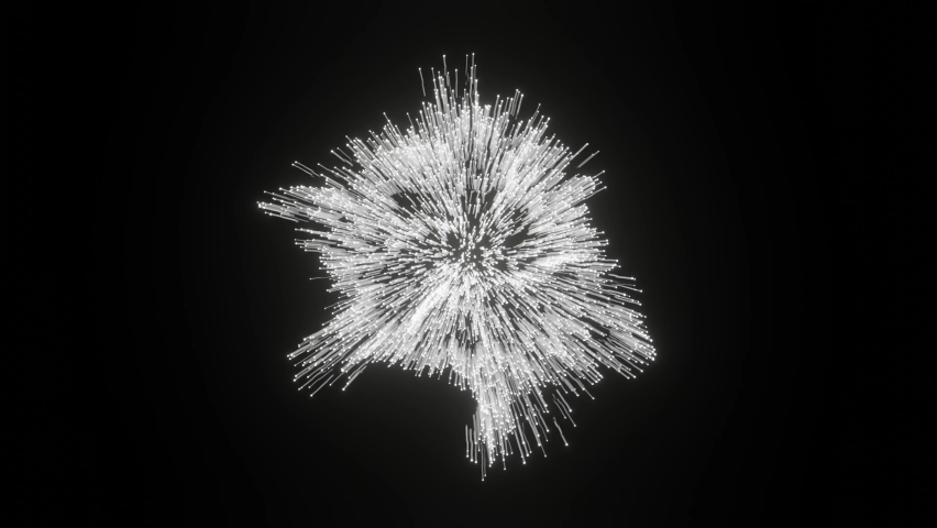 abstract particle sphere animation 4k 02 Stock Footage Video (100% ...