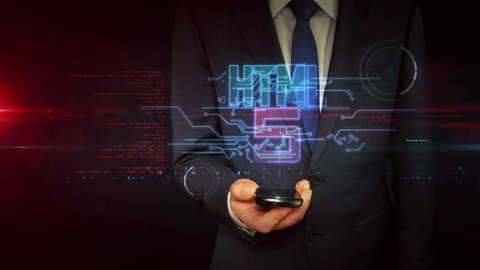 Html5 Coding Symbol Development Code Computer Stock Footage Video (100% Royalty-free) 1065127177 ...