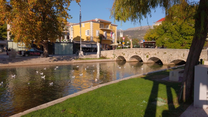 solin croatia 2021 walk around small Stock Footage Video (100% Royalty ...