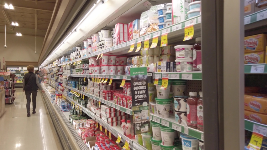 803 Chilled products Stock Video Footage - 4K and HD Video Clips ...